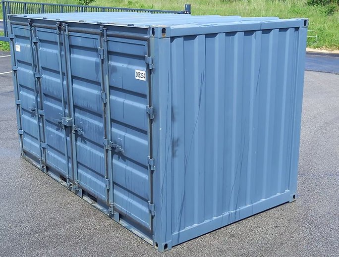 Container 15 Pieds Open Side - containerscie