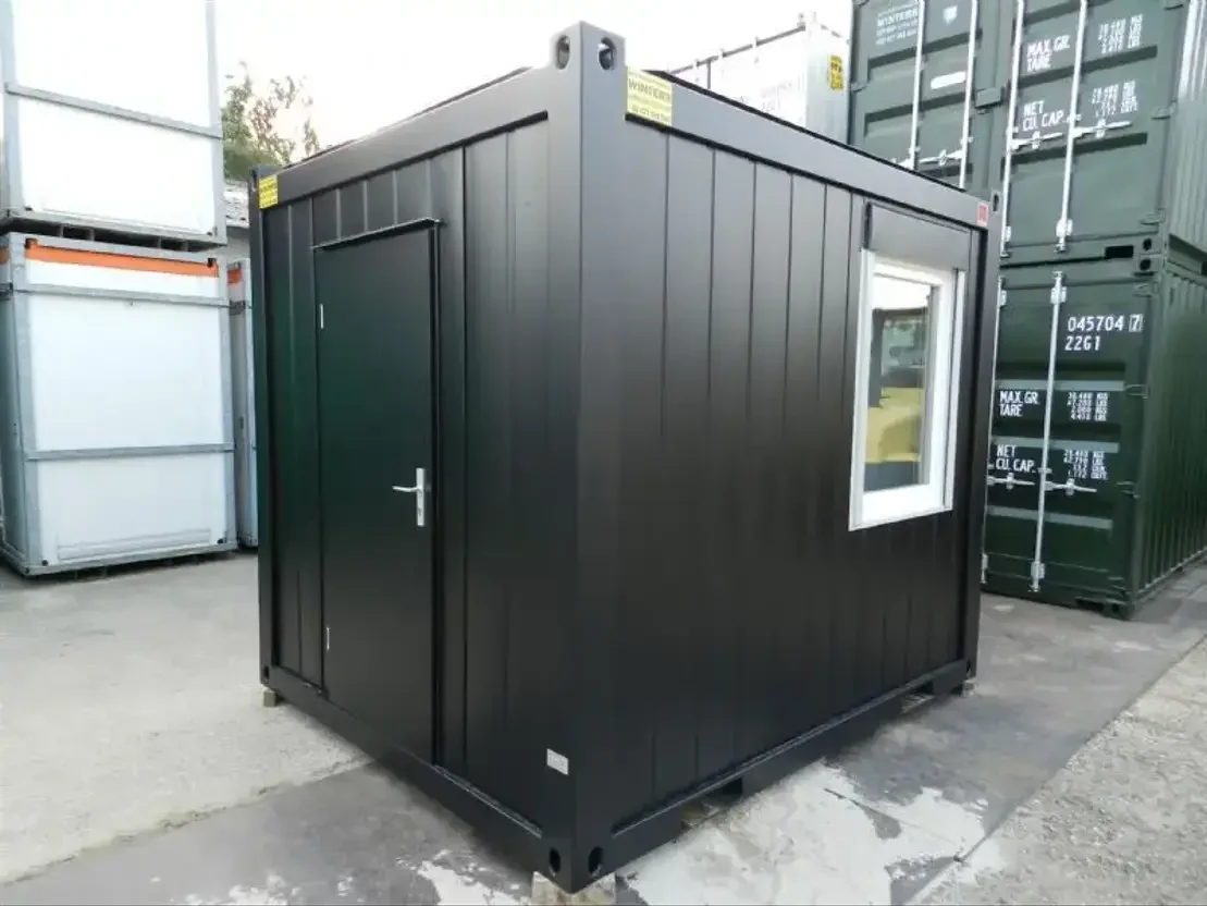 Container bureau aménagé 10 pieds – Bureau compact 3×2,4 m | Container ...